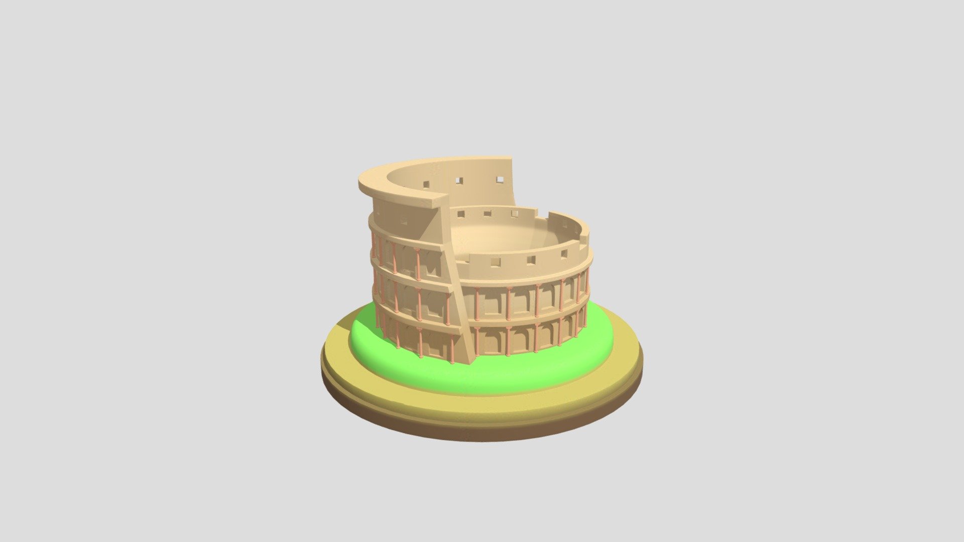 Colosseum - 3D model by shaheym1 [e7999a7] - Sketchfab