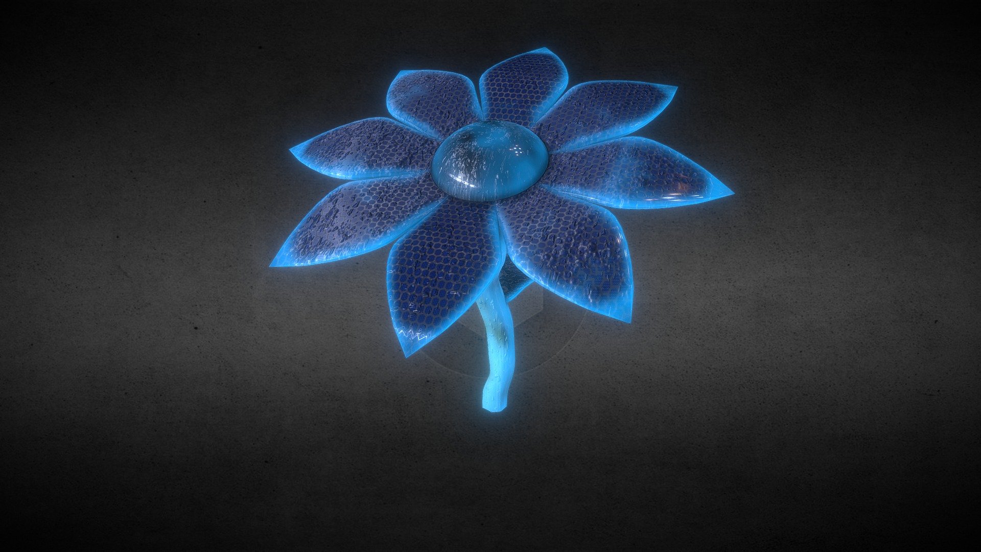 A1 3D SCENE: POWER FLOWER - 3D model by Paris Mutter (@octrs) [e799bd8 ...