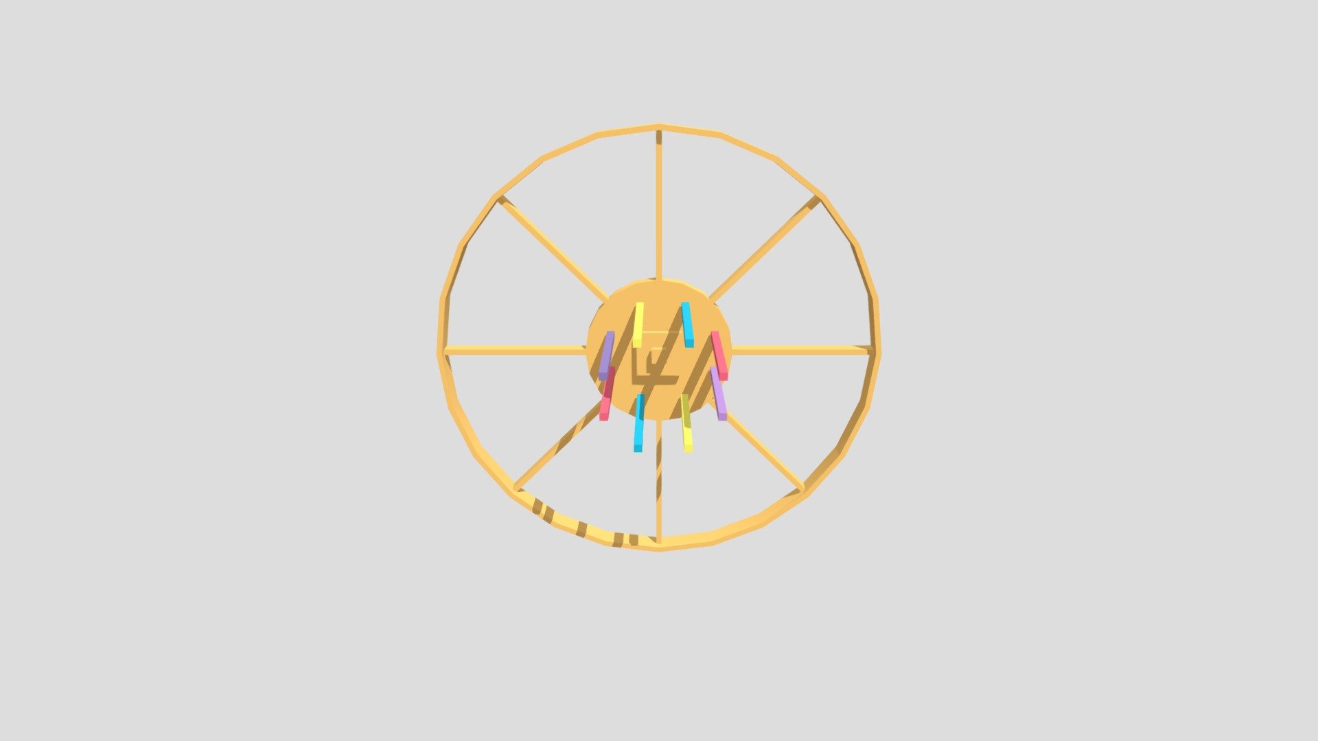 Geometry Wheel - 3D model by dylan18clarke [e79ae18] - Sketchfab
