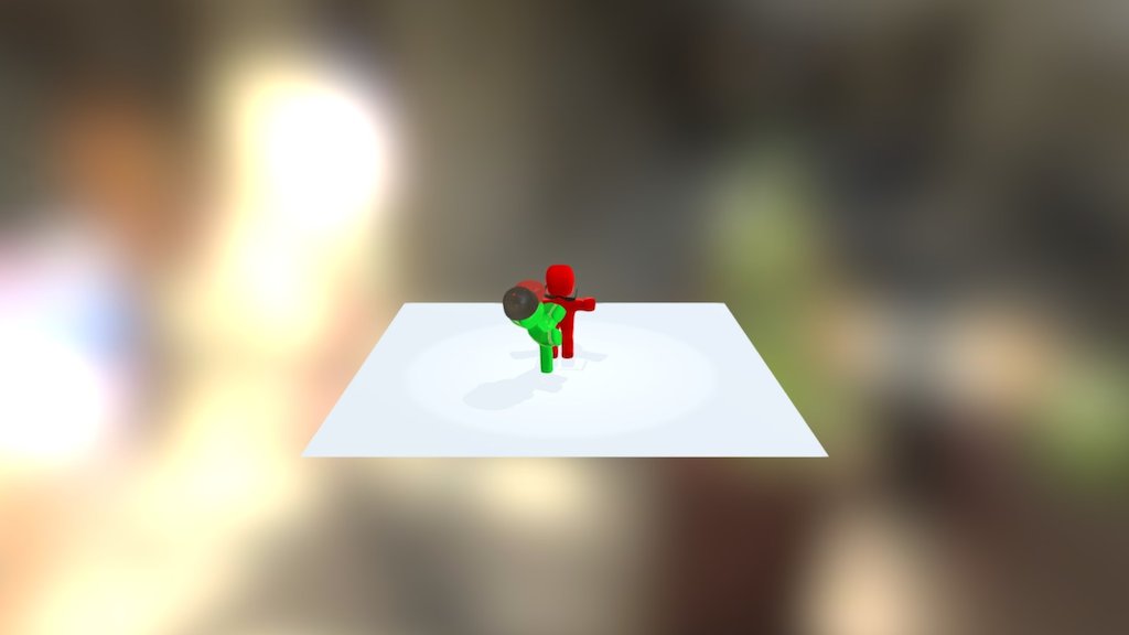 Fight Scene - 3D model by HyperOwl (@retrocat26) [e79ae7a] - Sketchfab