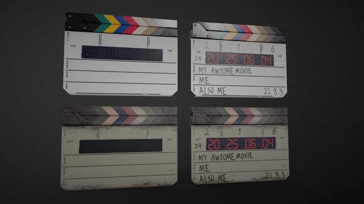 Movie 3D models - Sketchfab
