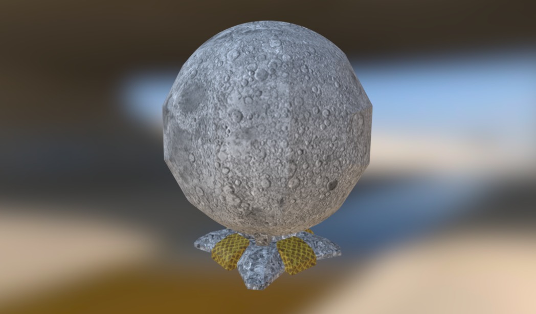 Moon - 3D model by StIKEG [e79d68f] - Sketchfab