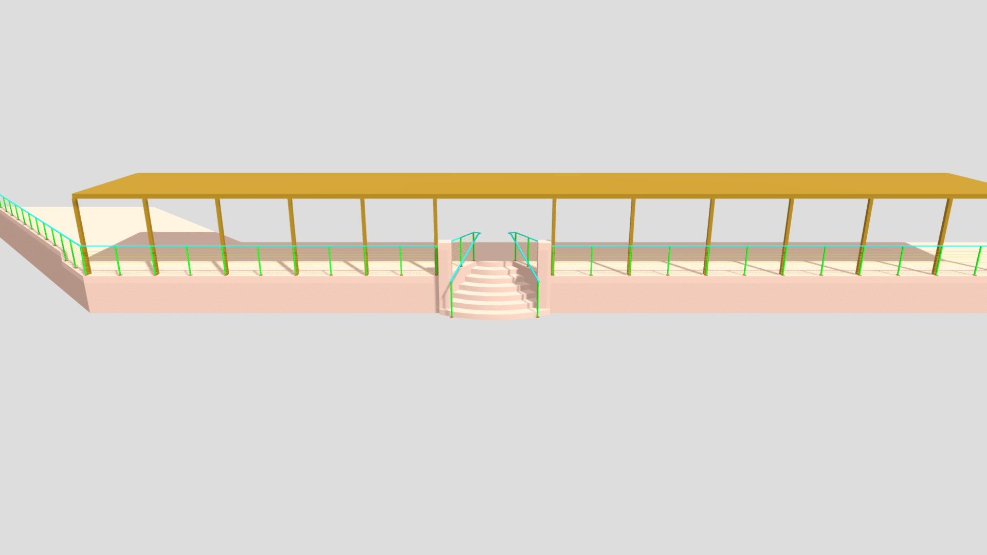 Schriever Cable Railing - 3D model by JD Stairs (@Jkwebster14) [e79d8be ...