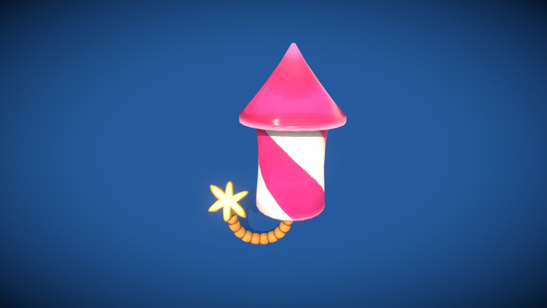 Big Firework - 3D model by gabivthobias [e79f171] - Sketchfab