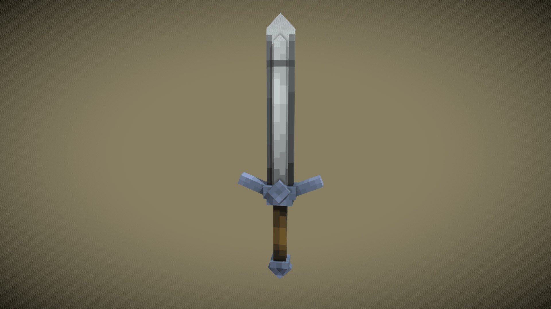 Iron sword - 3D model by till.fechner02 [e79f263] - Sketchfab