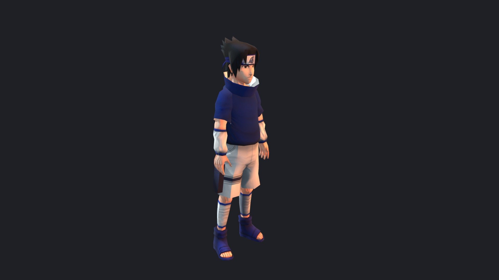 Tired Sasuke Blinking Animation - 3D model by ItsMosa [e7a039d] - Sketchfab