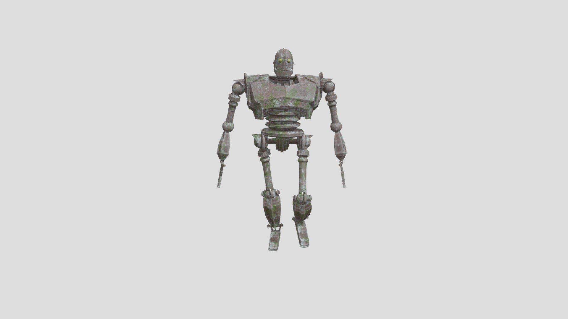 Iron giant walk cycle with spin - 3D model by sai-thinks [e7a15ae ...