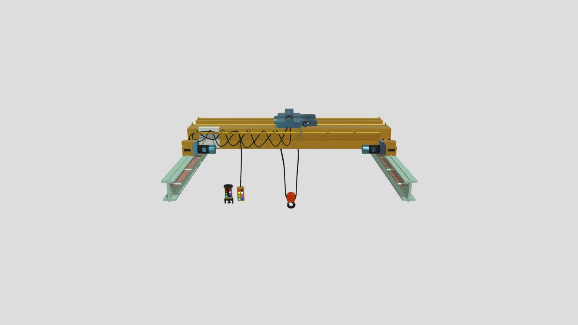 overhead crane fig 11 - 3D model by Eslates [e7a16c7] - Sketchfab