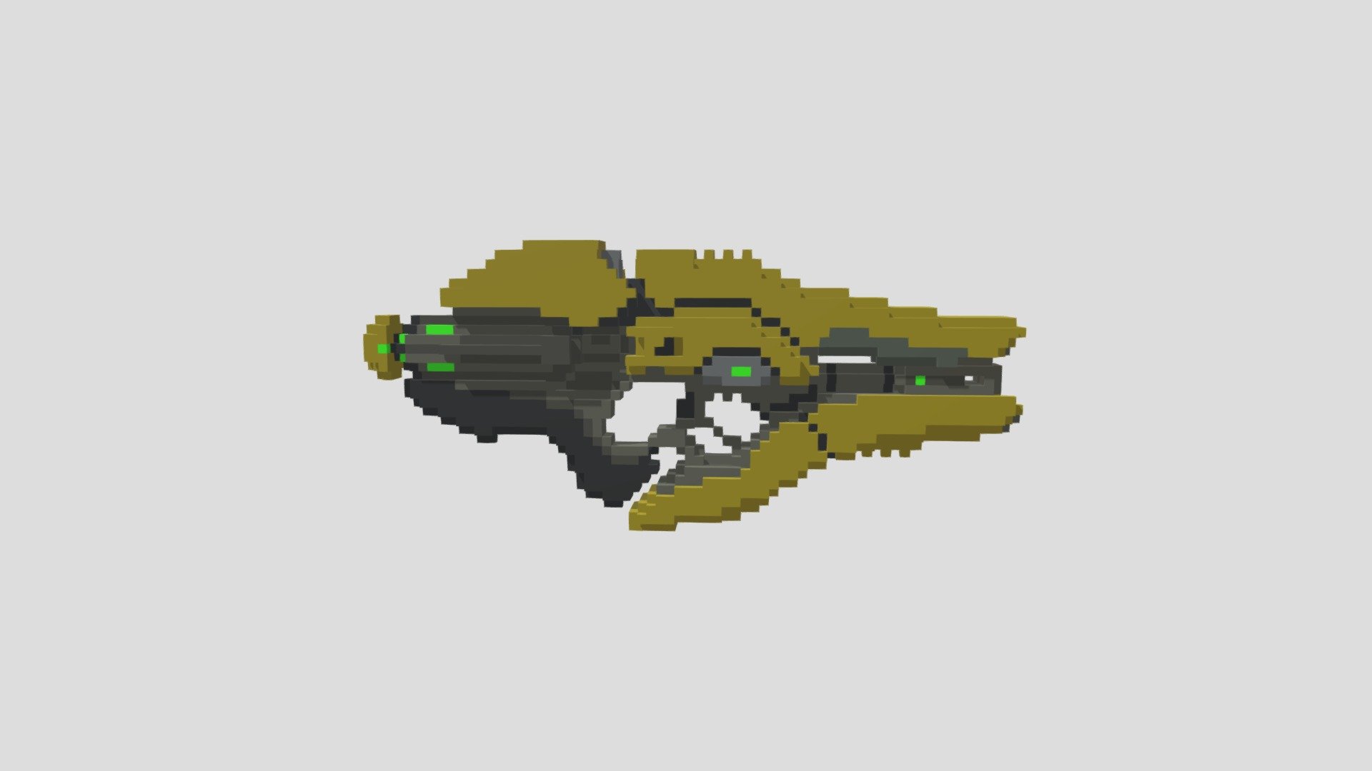 Halo Fuel Rod - 3D model by Dzage [e7a1eab] - Sketchfab