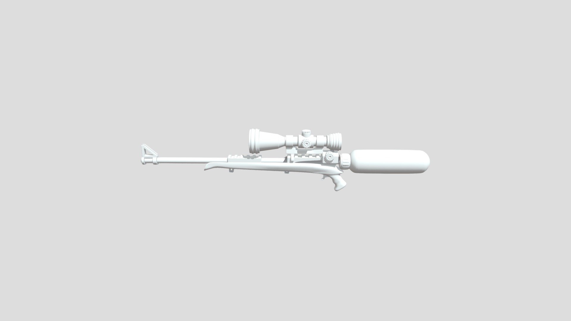 Splatoon 2 Splatterscope - Download Free 3D model by Chris.php [e7a388a ...