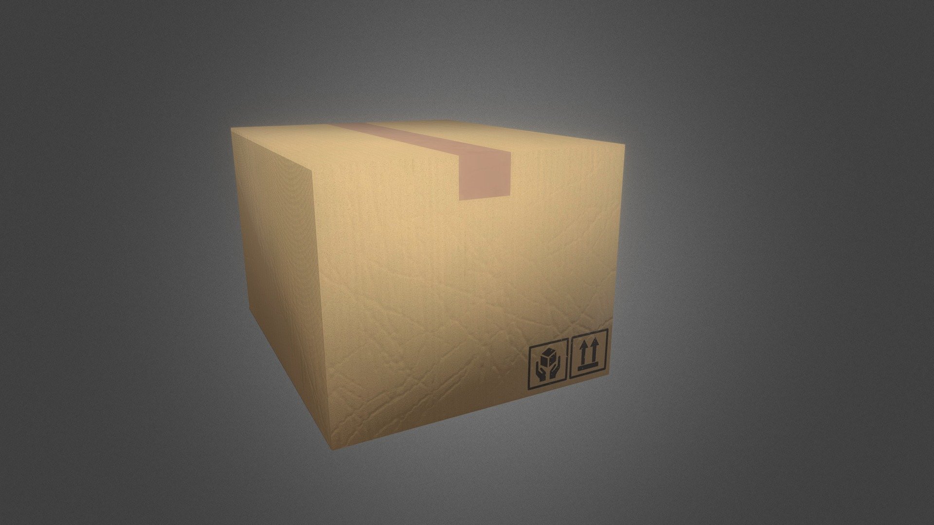 [CC0] Free Cardboard Box - Download Free 3D model by Sano (@sanogdv ...