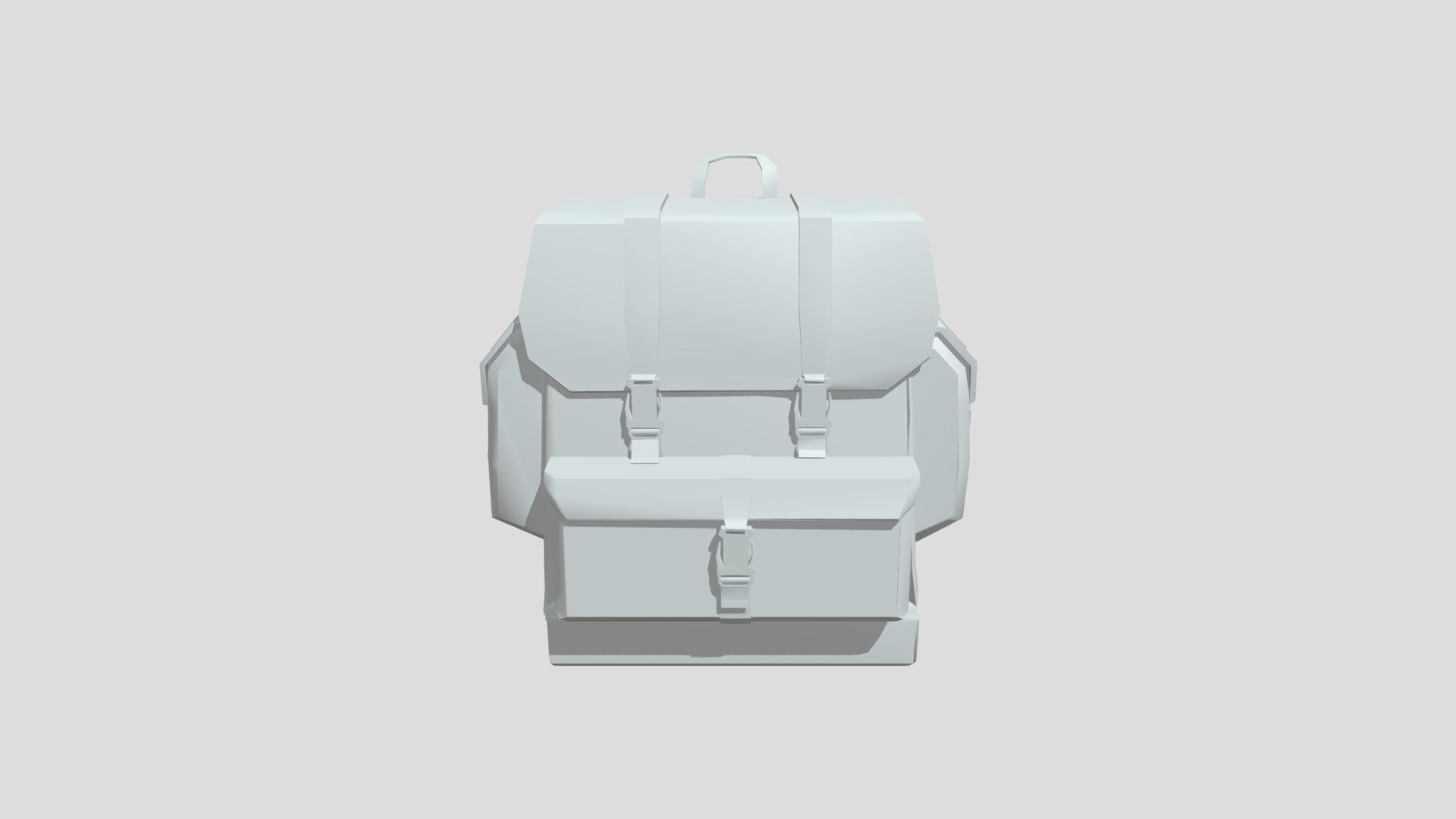 Camp Backpack - 3D model by AmberM-B [e7a66eb] - Sketchfab