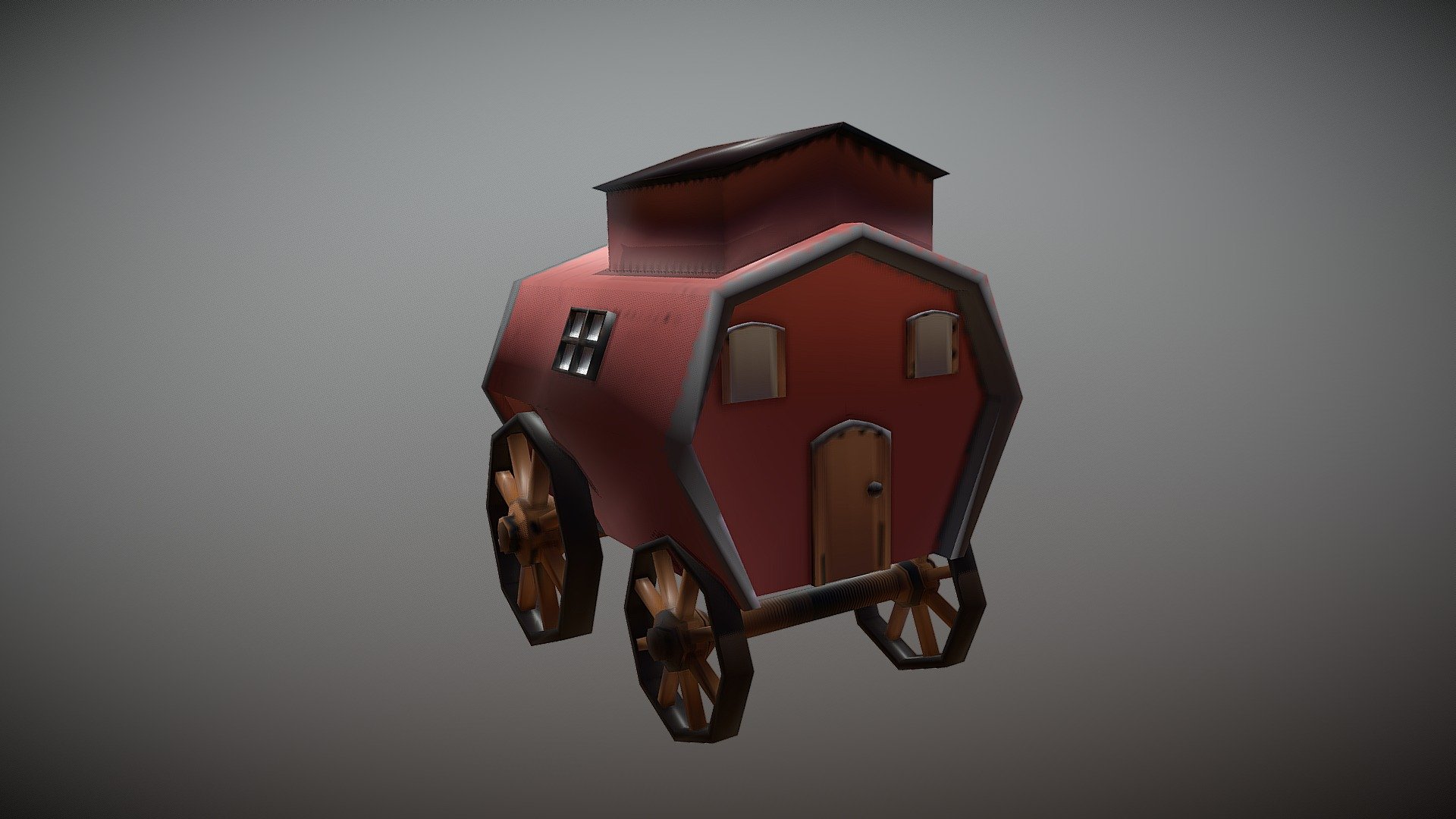 Carroça - 3D model by Giow [e7a67f9] - Sketchfab