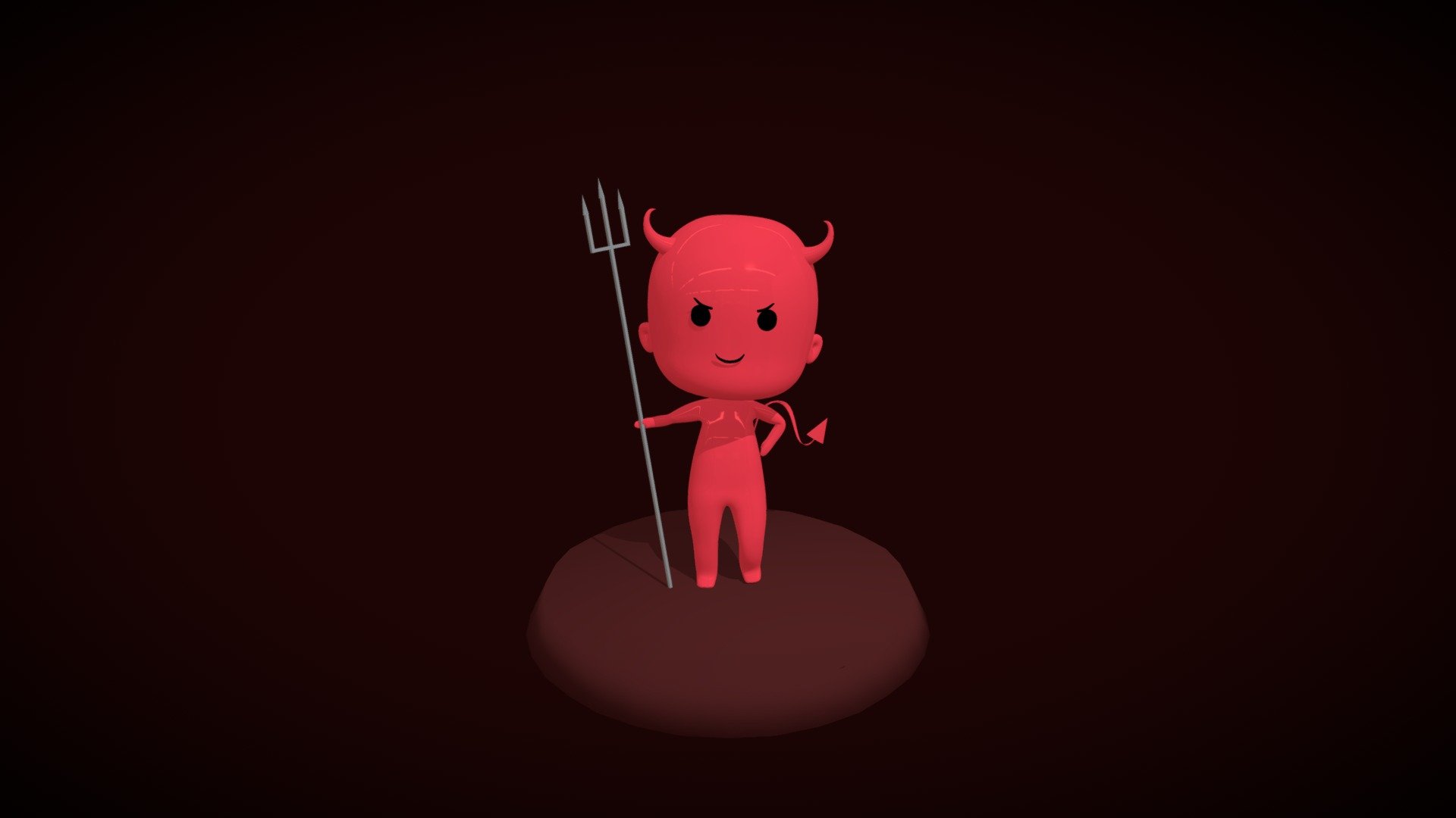 Lil' Devil - Download Free 3D model by ScientificWaffle [e7a6ba9 ...