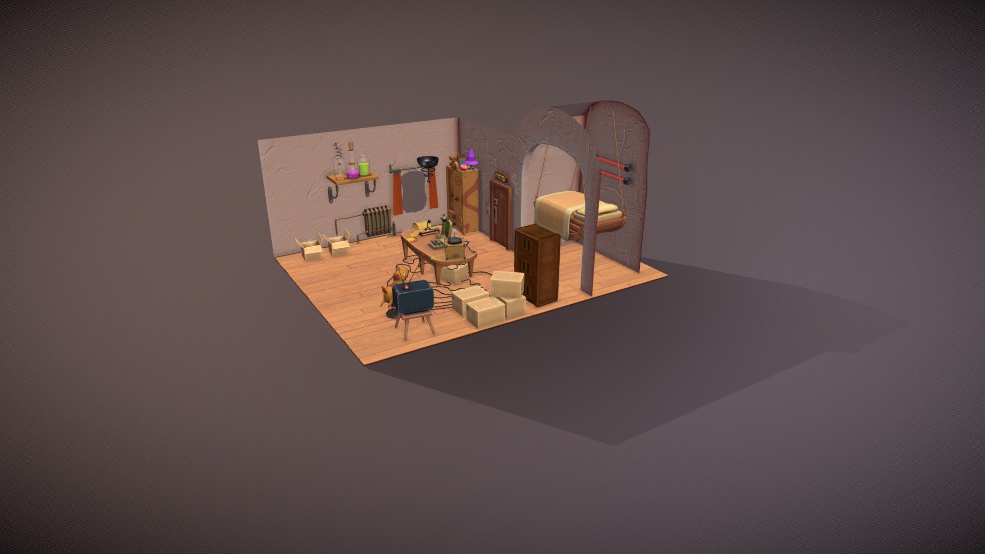 Lab_room - 3D model by Nova_UK [e7a75de] - Sketchfab