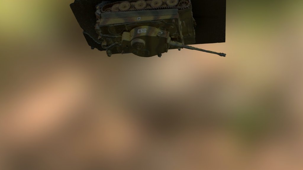 Model Tank Tiger Early version S13 - 3D model by ZUPA SKY (@zupa ...