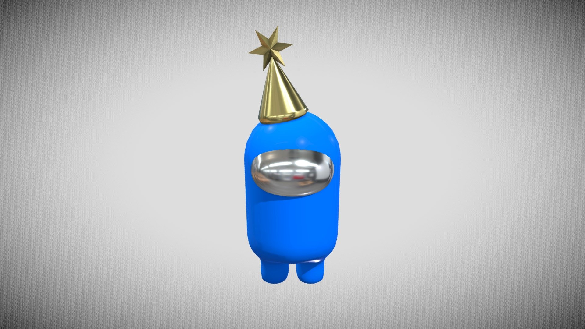 "Blue" from Among Us - Download Free 3D model by Francesc Teruel ...