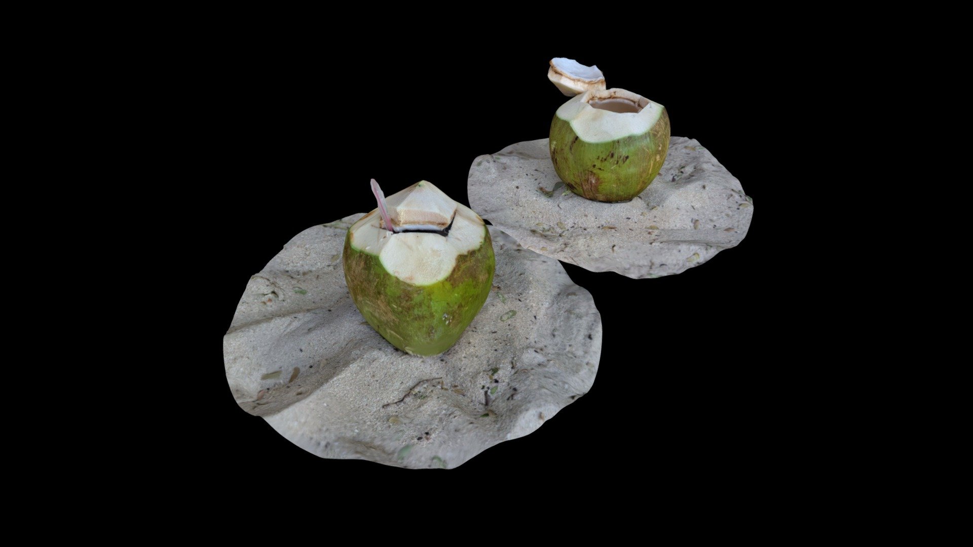 Coconut - Download Free 3D model by Renjidewr [e7a9910] - Sketchfab