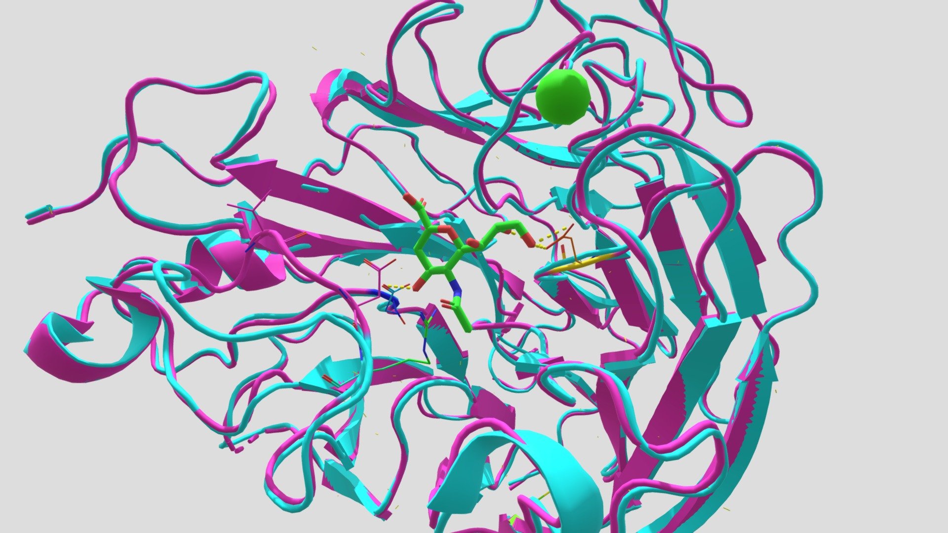N4 in complex with _ DANA - 3D model by sagarravimaleyur [e7ab302 ...