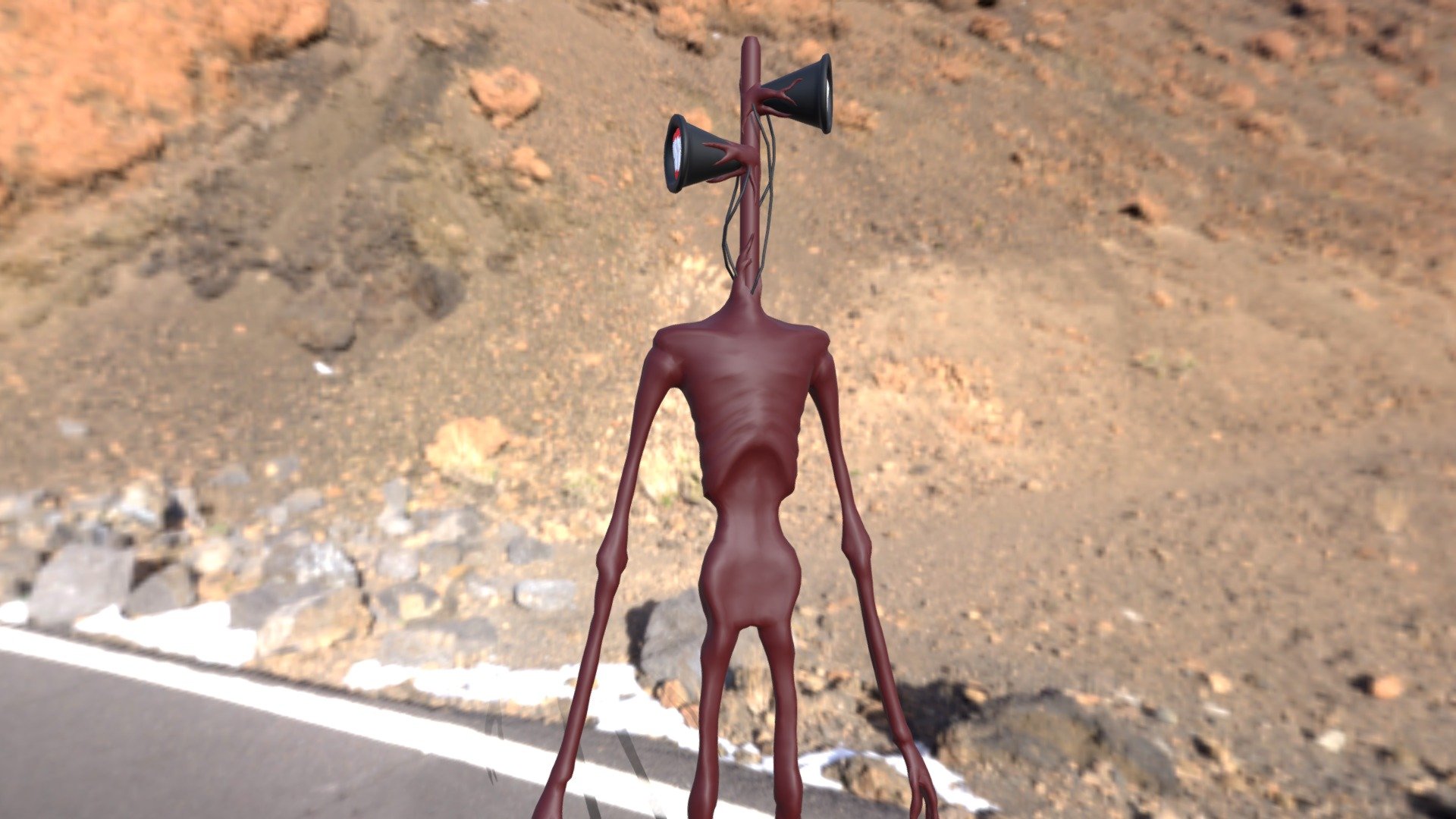 Siren Head Fallout With New Texture - Download Free 3D model by Edward Johnson 3 (@sirenhead1929 ...