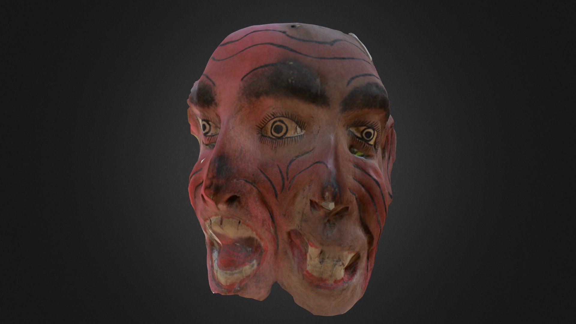 Two Face - 3D model by John Craig Freeman (@johncraigfreeman) [e7ad132 ...
