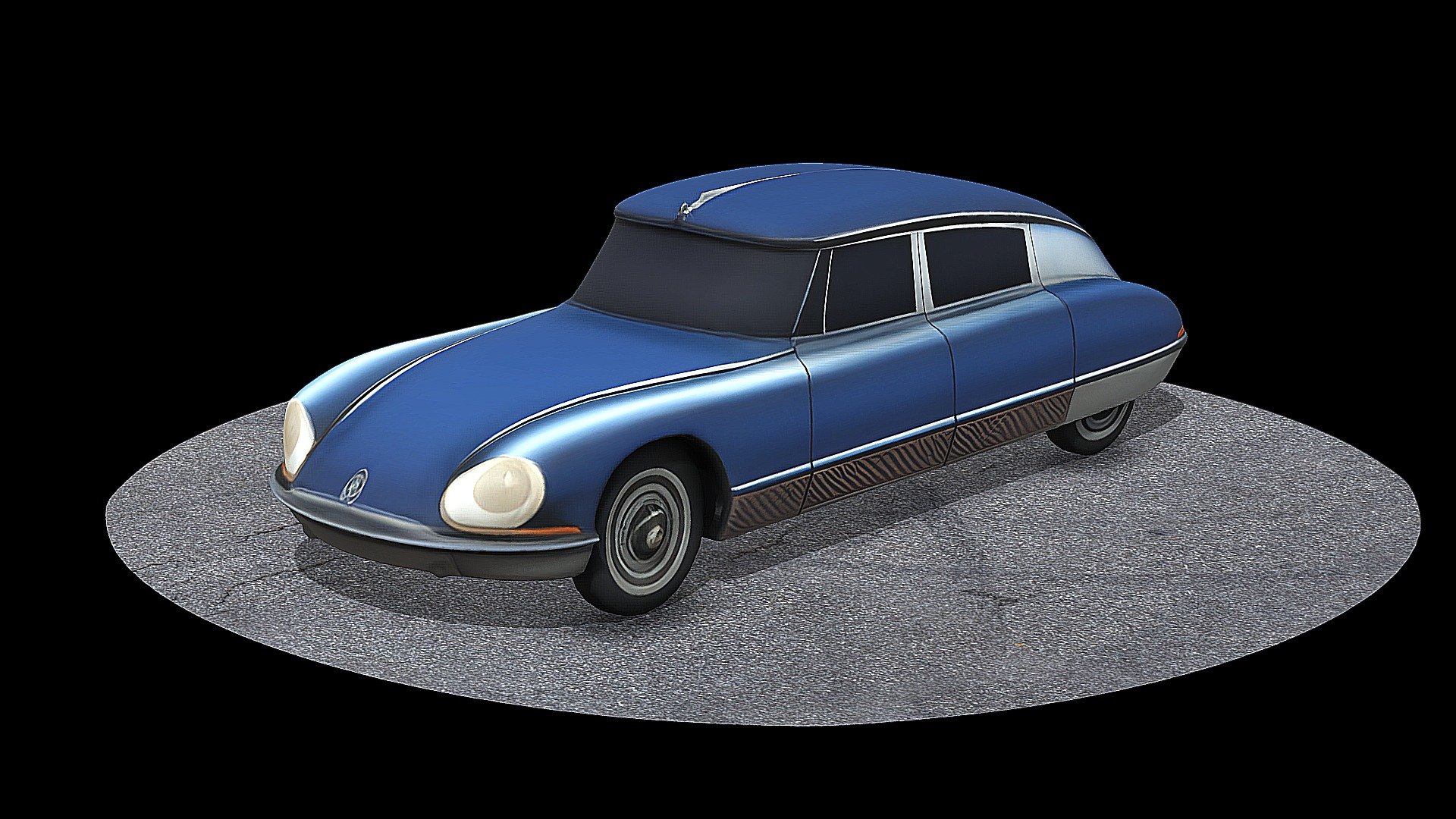 Citroën DS Tiburon - Download Free 3D model by yugengen [e7ad3bf ...