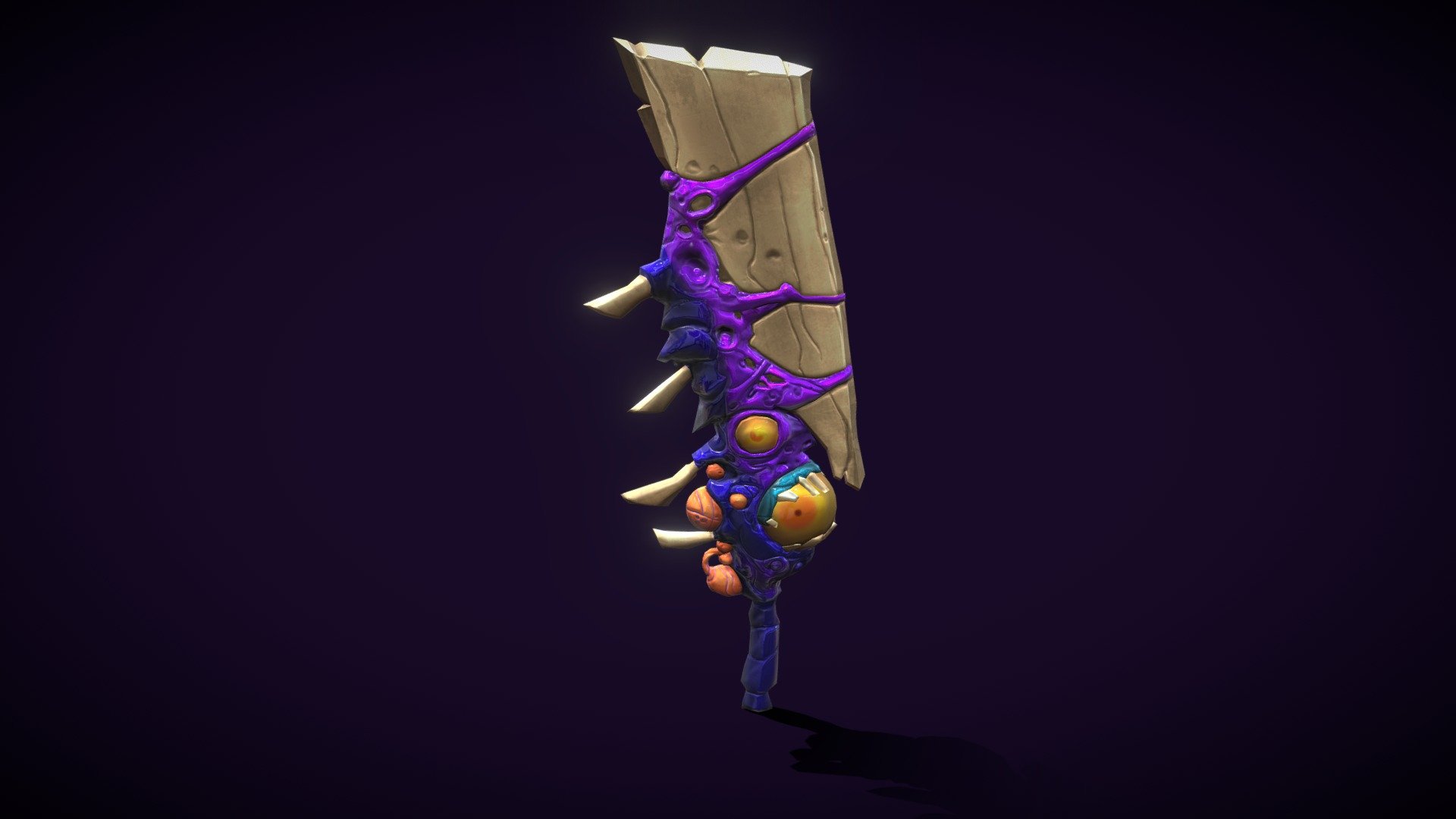 Bone_sword - 3D model by MeoTran (@hueanhtr) [e7adf6b] - Sketchfab