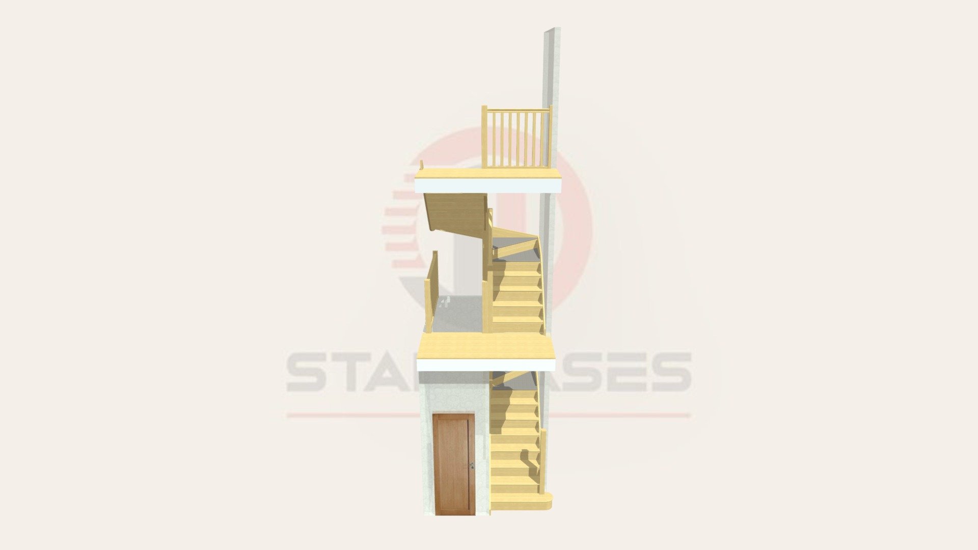 NICK_WALLS_DOOR - 3D model by JD Staircases LTD (@JDStaircases ...
