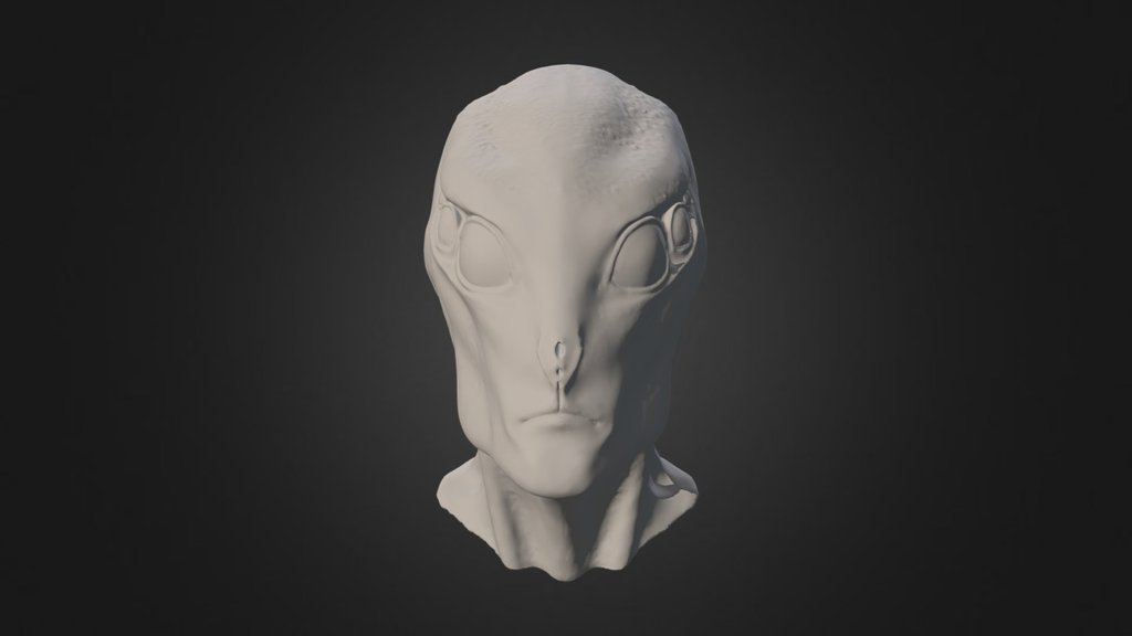 Alien - Download Free 3D model by ailesdevu [e7afe95] - Sketchfab