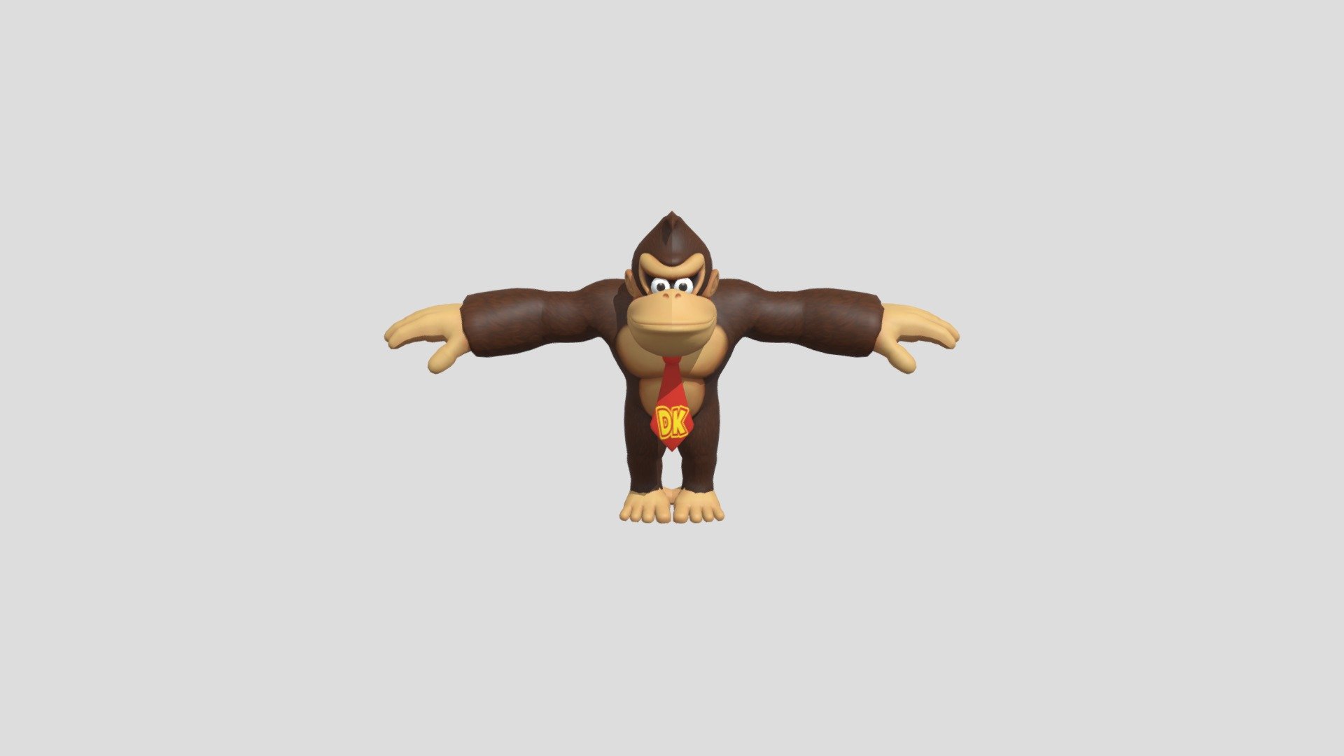 Donkey Kong - Download Free 3D model by Logan (@euLogan) [e7b2ad1 ...