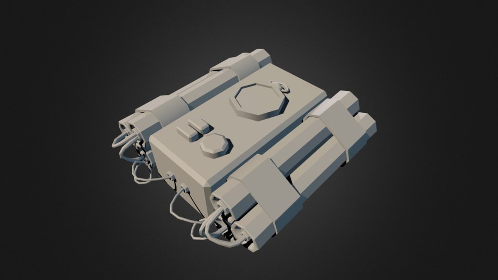 Bomb Asset Game - 3D model by chad-cliff32 [e7b2e51] - Sketchfab