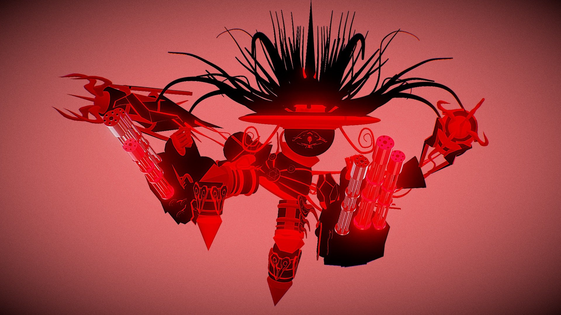 Warden (Phase 2/AKA Project: Ten-Fold) - 3D model by SillyCatModelz [e7b3043] - Sketchfab