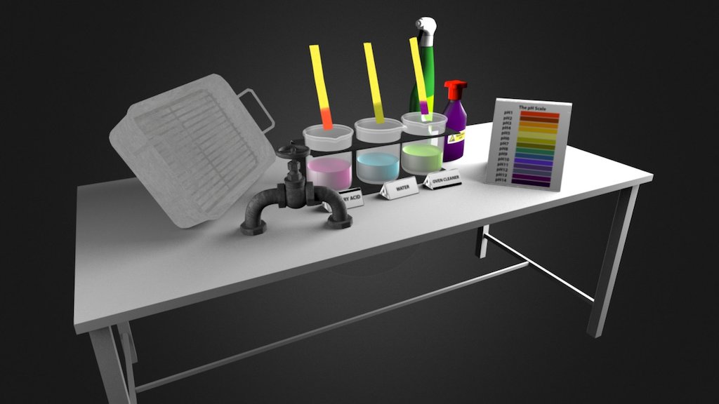 Acids and Alkalis - 3D model by Gaia Tech (@gaiatech) [e7b3eb9] - Sketchfab