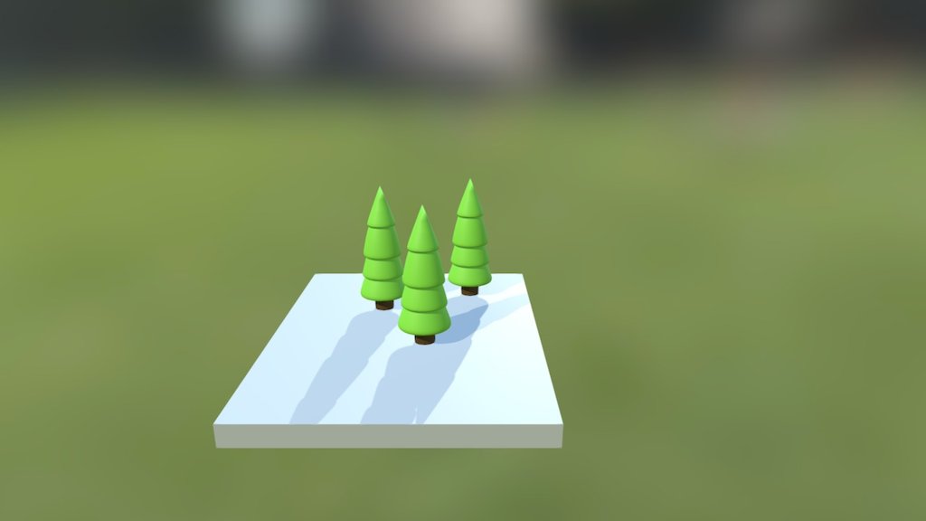 Simple Tree - 3D model by diaonic [e7b3fe7] - Sketchfab