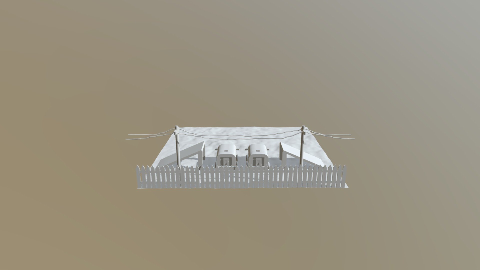 Yard - 3D model by Alan Aguilar (@AlanAguilar) [e7b543b] - Sketchfab