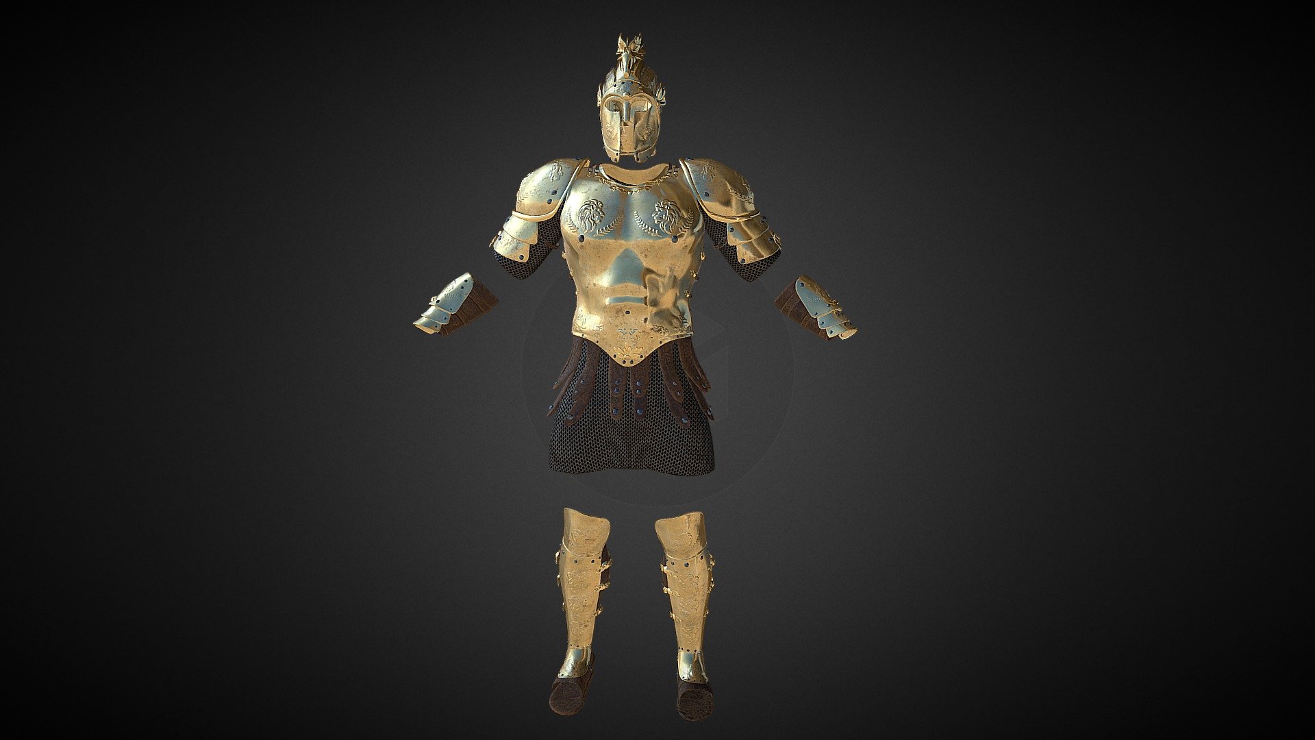 Fantasy Armor ( Kings Armor V1) - 3D model by prometheanstudio1 ...