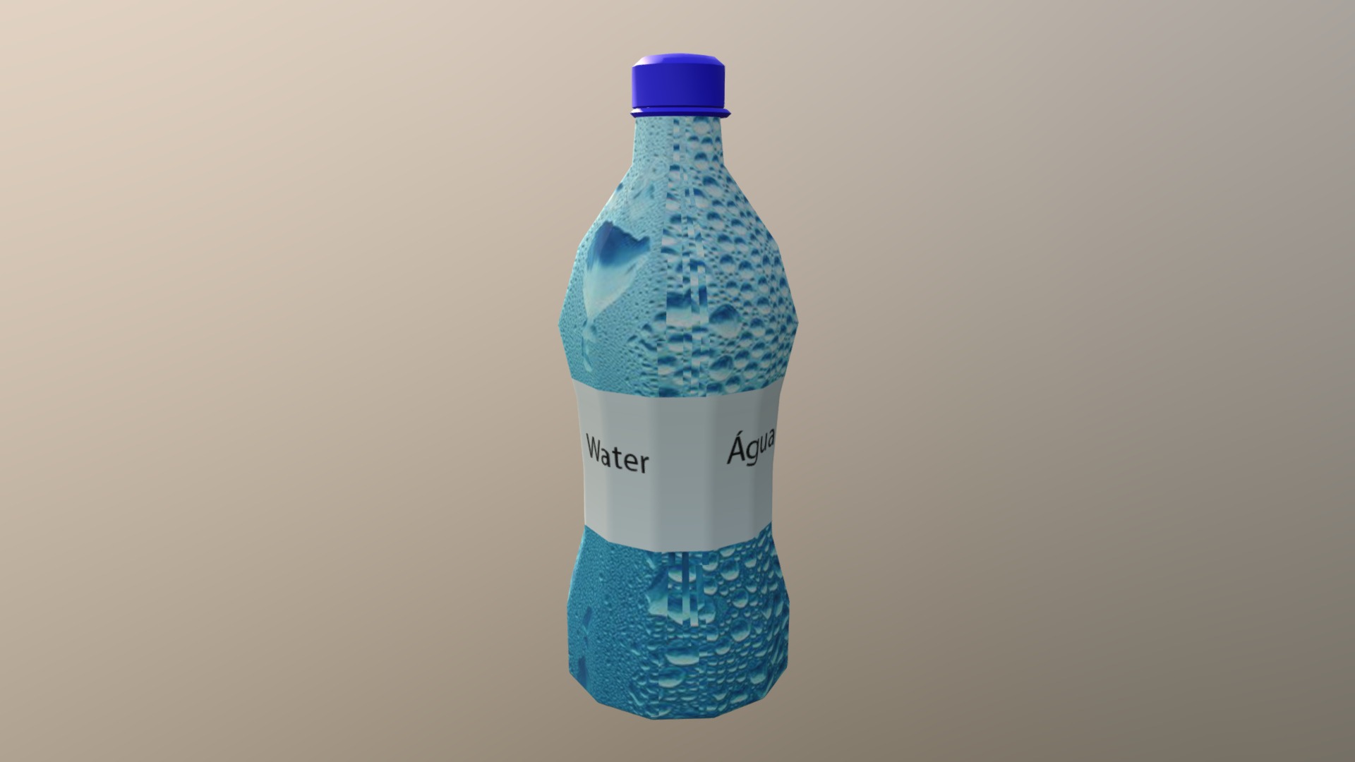 Water Bottle - 3D model by joaoserj [e7b571b] - Sketchfab