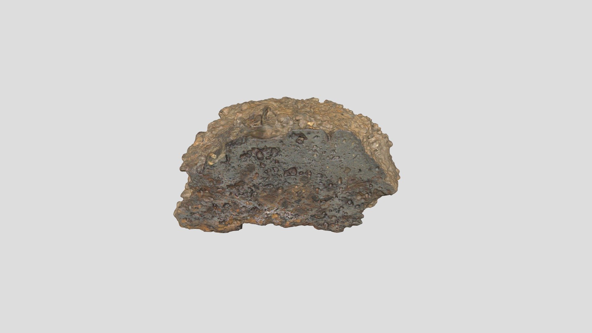 Saxon iron bloom from iron smelting - 3D model by Southampton Cultural ...
