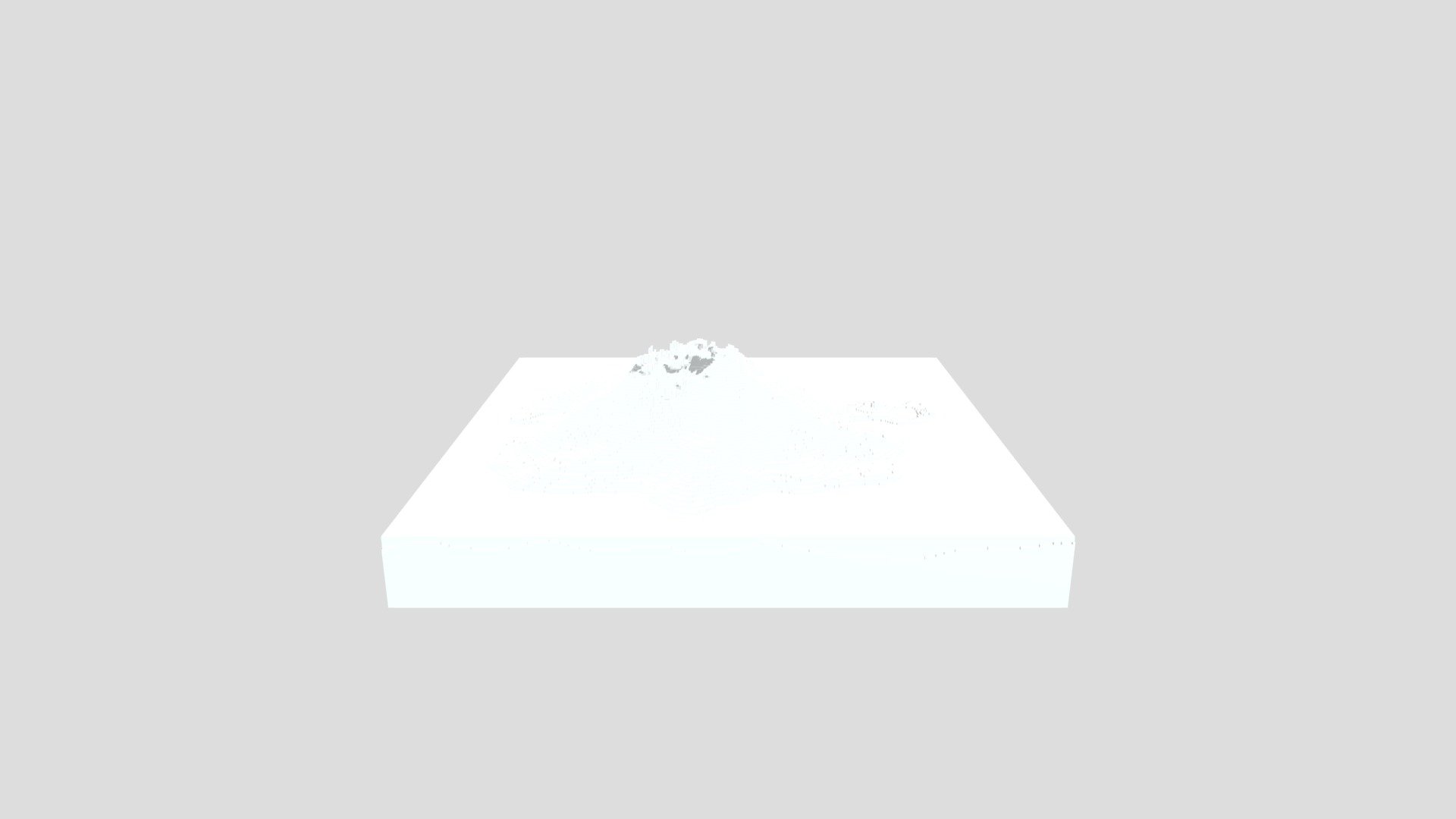 vulcano (Gunung Berapi) - 3D model by fahryalw [e7b801f] - Sketchfab