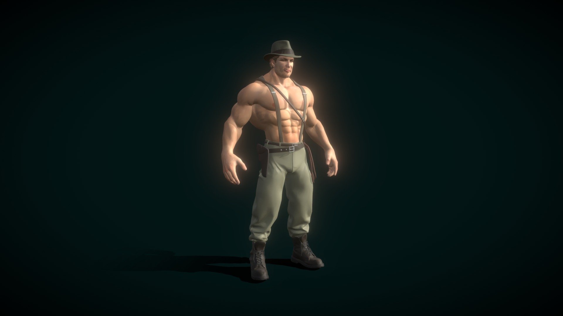 Indiana- Jones - 3D model by patokali (@patokaliuno) [e7b8305] - Sketchfab