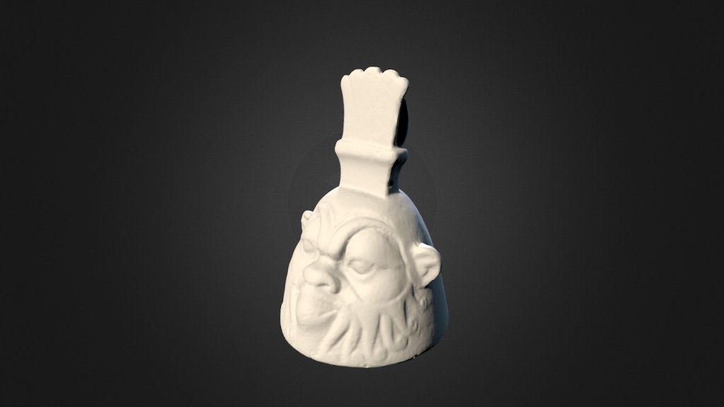 Egyptian Bes Hand Bell - 3D model by l3db6h [e7bbf8f] - Sketchfab