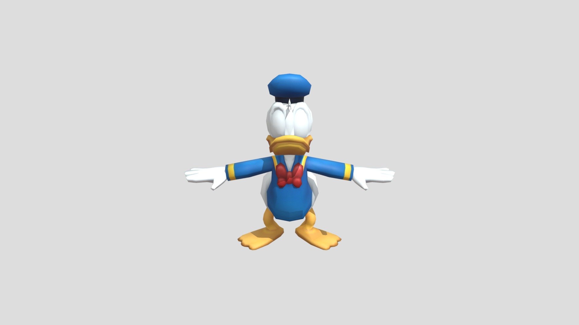 Donald Duck - Download Free 3D model by anderlenolan [e7bc556] - Sketchfab