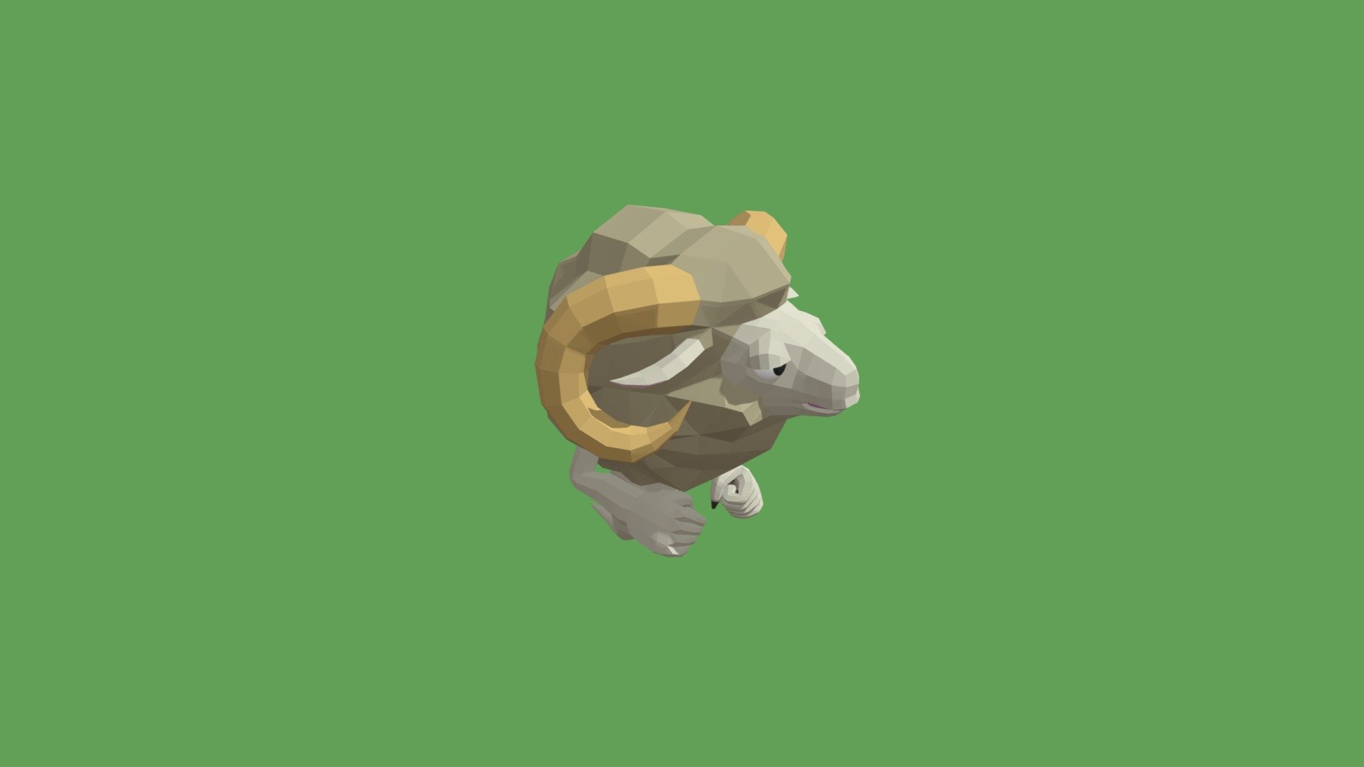 Sheep villager Ghost 3D for Unity - 3D model by Sigmoid Button Assets ...
