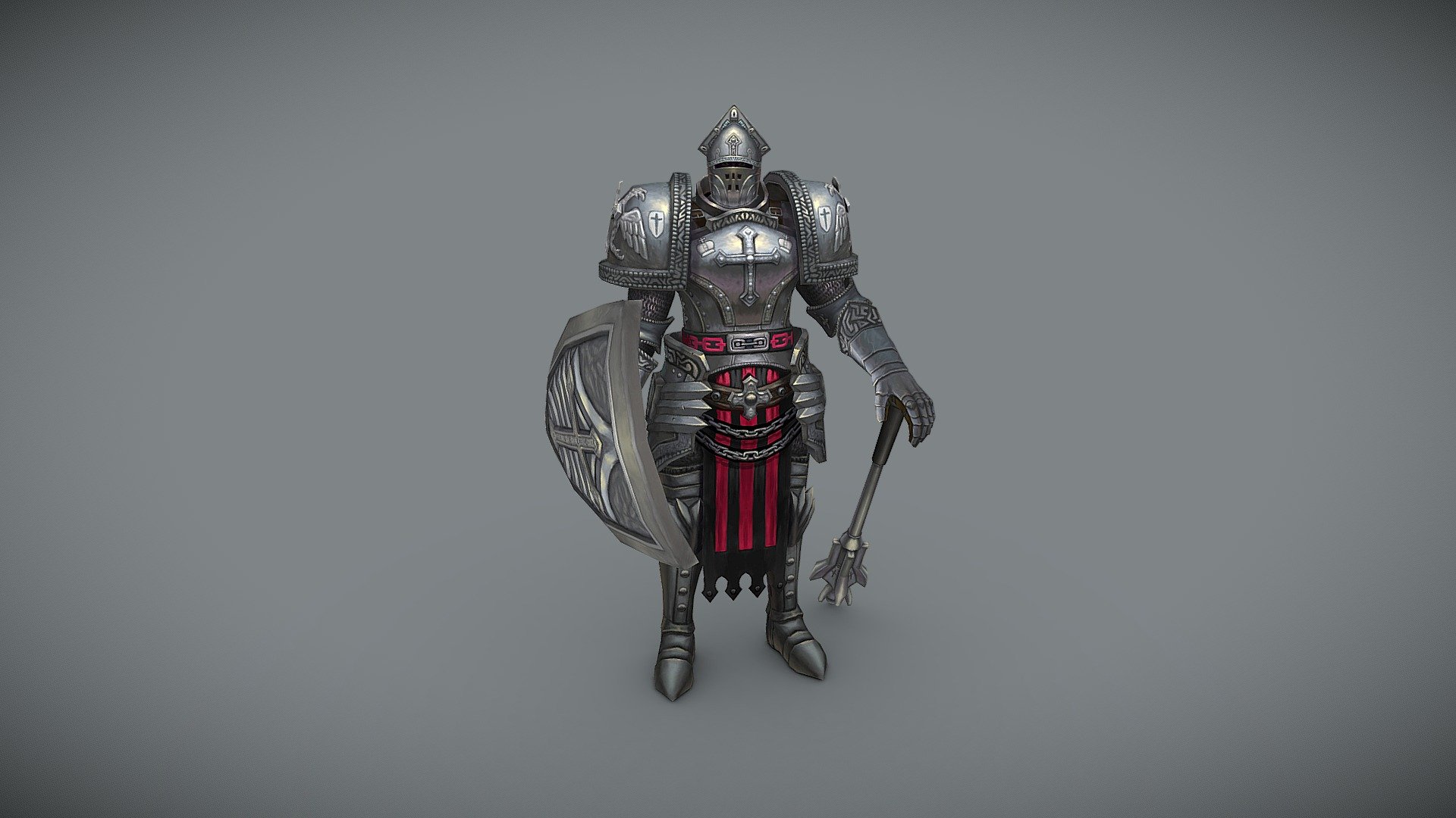 Heavy armor knight - 3D model by Kenny3Digital (@BruceChen) [e7beeaa ...