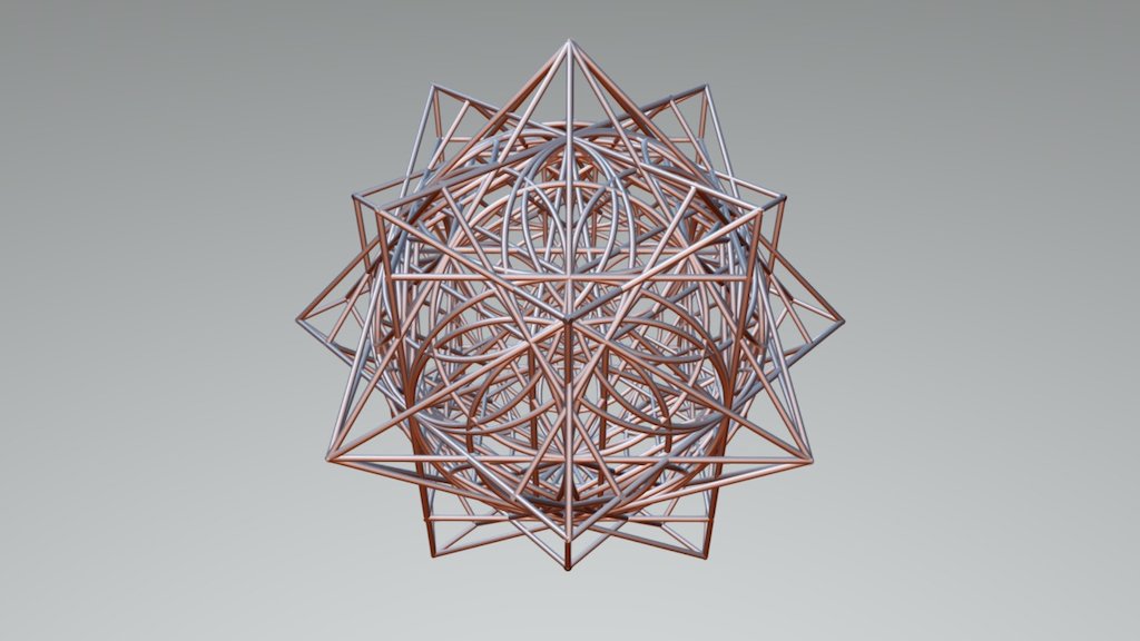 Cube Octahedron - 3D model by Eternalflower [e7c02f4] - Sketchfab