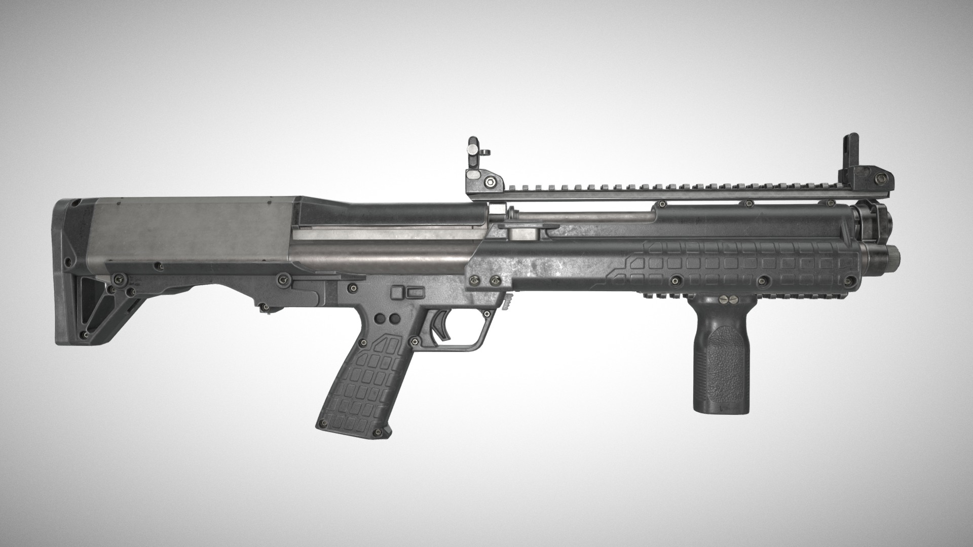 Kel-Tec KSG - 3D model by grecay [e7c1846] - Sketchfab