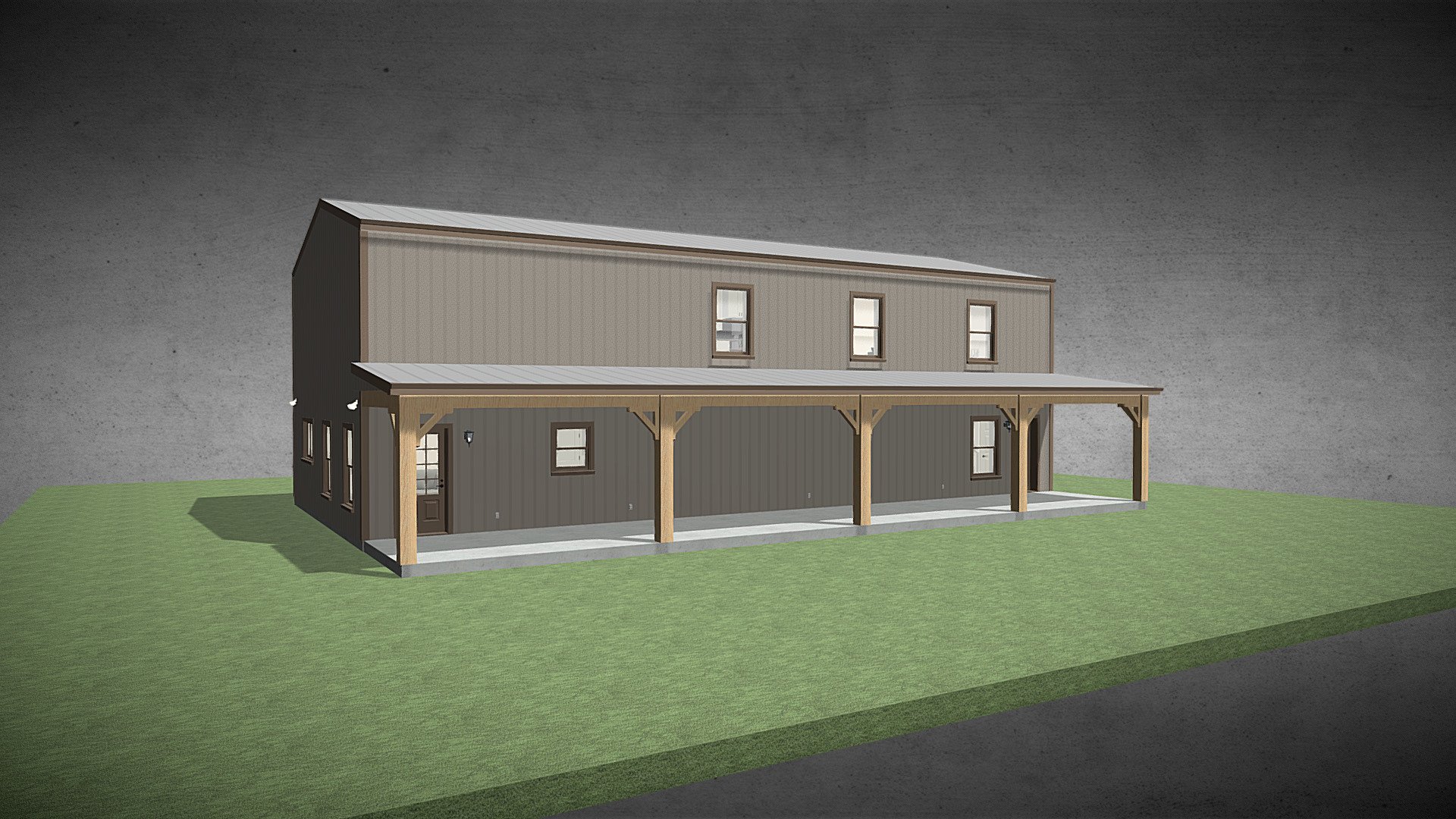 barndo model - 3D model by Ideal Design Source (@idealdesignsource ...