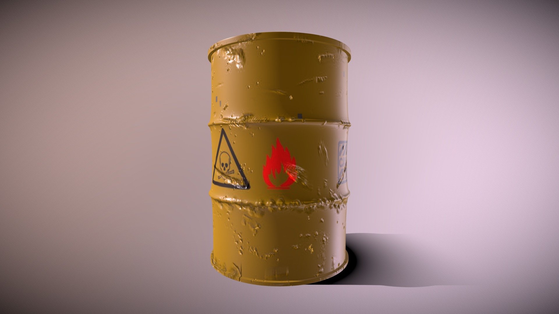 gas drum - 3D model by ramgoud2111 [e7c3d95] - Sketchfab
