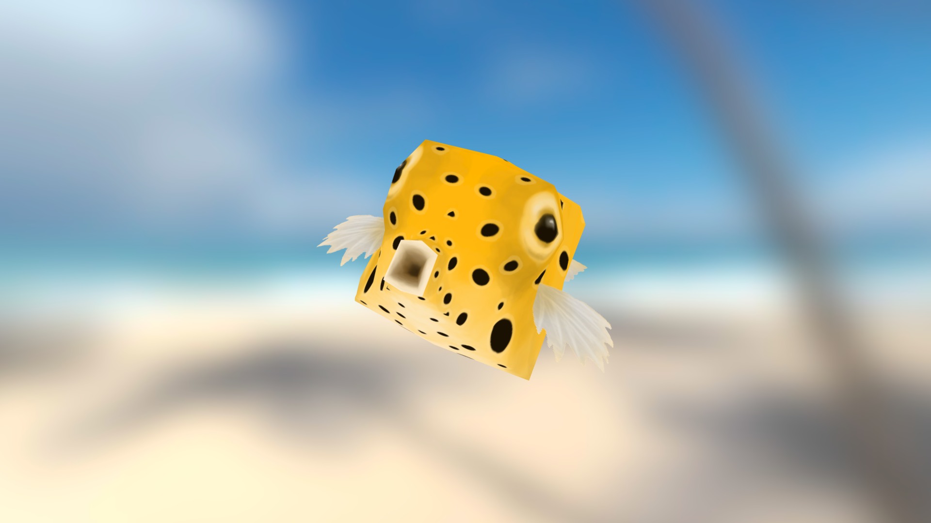 Boxy Box Fish - 3D model by Jess Cooper (@jesscooper) [e7c626b] - Sketchfab