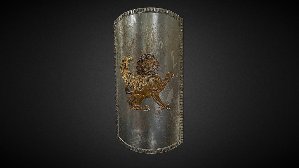 Fantasy Tower Shield vr2 - 3D model by prometheanstudio1 [e7c758f ...